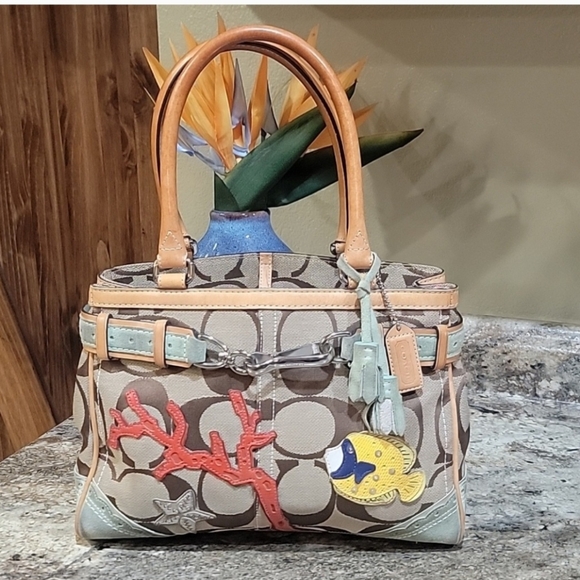 Coach | Bags | Coach Hamilton Limited Edition Applique 15 X 85 X 4 ...
